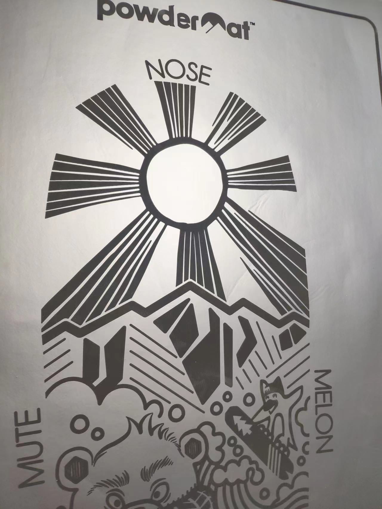 Powder Mat™ | The Original Snowboard Yoga Mat | Season 6 UTAH – MobilityDuo