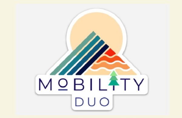 Classic 'Mobility Duo' - 4" Die Cut Sticker – MobilityDuo
